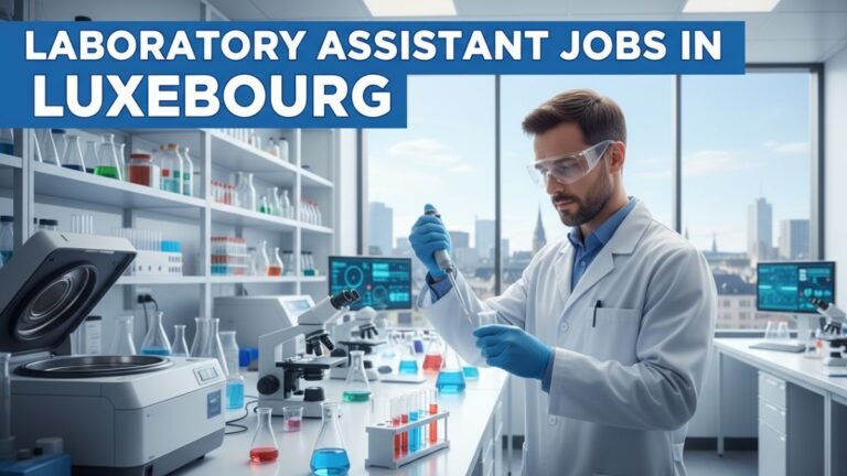 Laboratory Assistant Jobs in Luxembourg with Visa Sponsorship