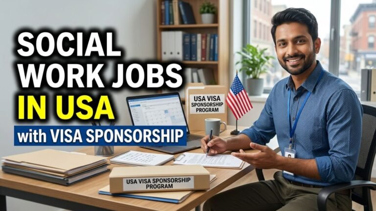 Social Work Jobs in USA with Visa Sponsorship